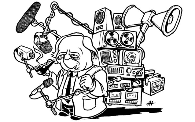 Harold Wilson – Alex Hughes Cartoons