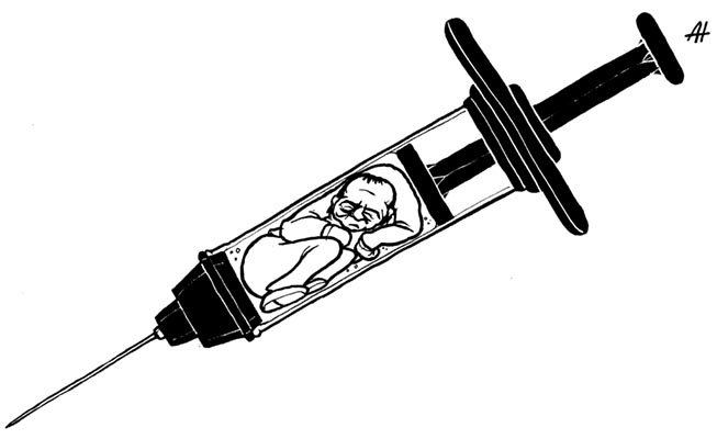 Syringe – Alex Hughes Cartoons