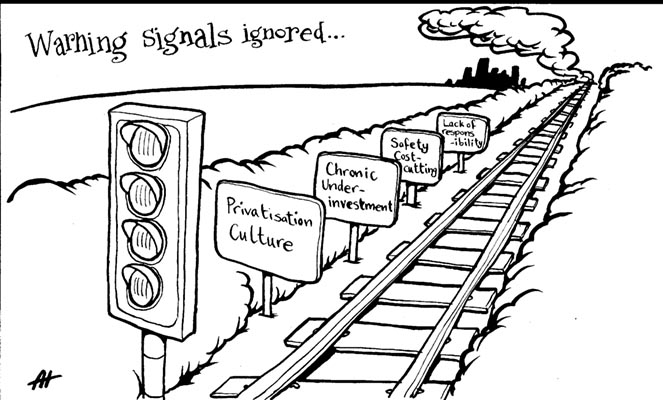 Warning Signals Ignored – Alex Hughes Cartoons