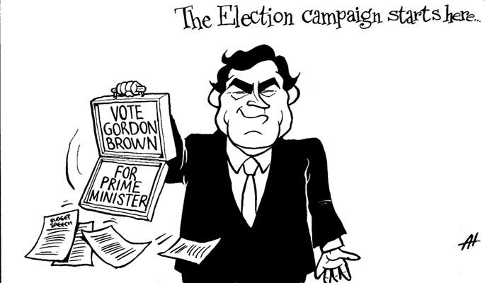 The Election Campaign Starts Here… – Alex Hughes Cartoons