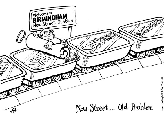 New Street… Old Problem – Alex Hughes Cartoons