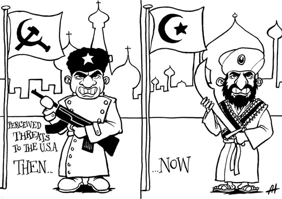 Communism And Islam – Alex Hughes Cartoons