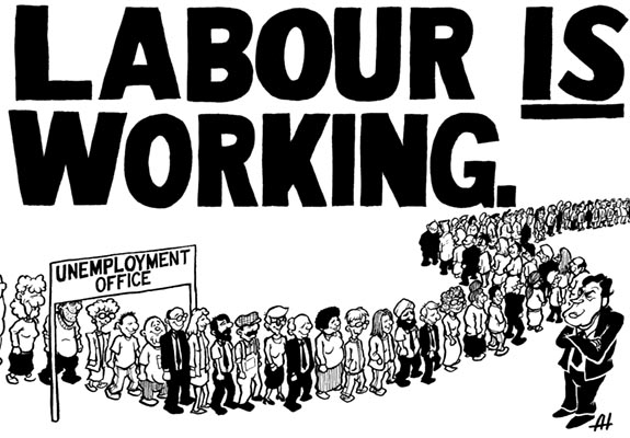 Labour Is Working – Alex Hughes Cartoons