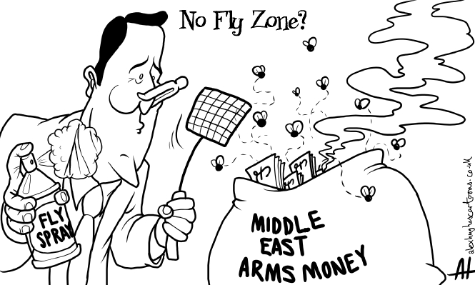 No Fly Zone? – Alex Hughes Cartoons