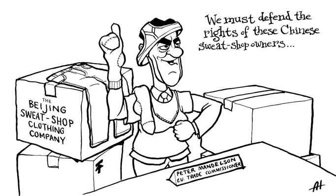 We Must Defend The Rights – Alex Hughes Cartoons