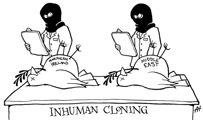 Inhuman Cloning – Alex Hughes Cartoons