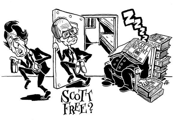 Scott Free – Alex Hughes Cartoons