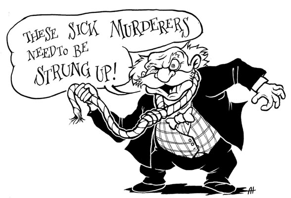 Strung Up – Alex Hughes Cartoons