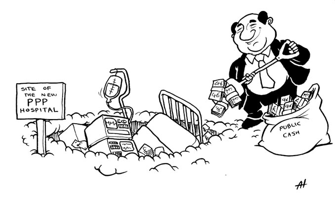 PPP Hospital – Alex Hughes Cartoons